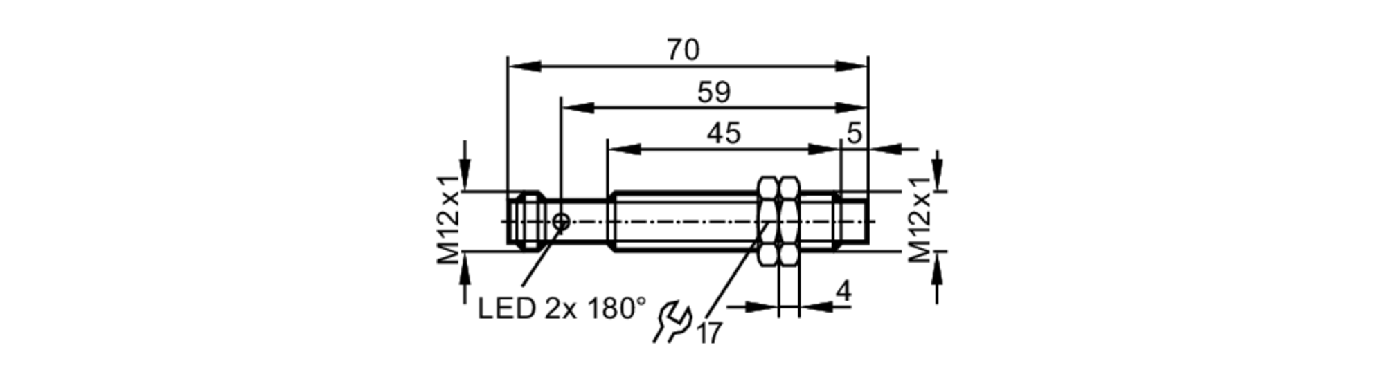 DTI411 - RFID read/write head HF - ifm