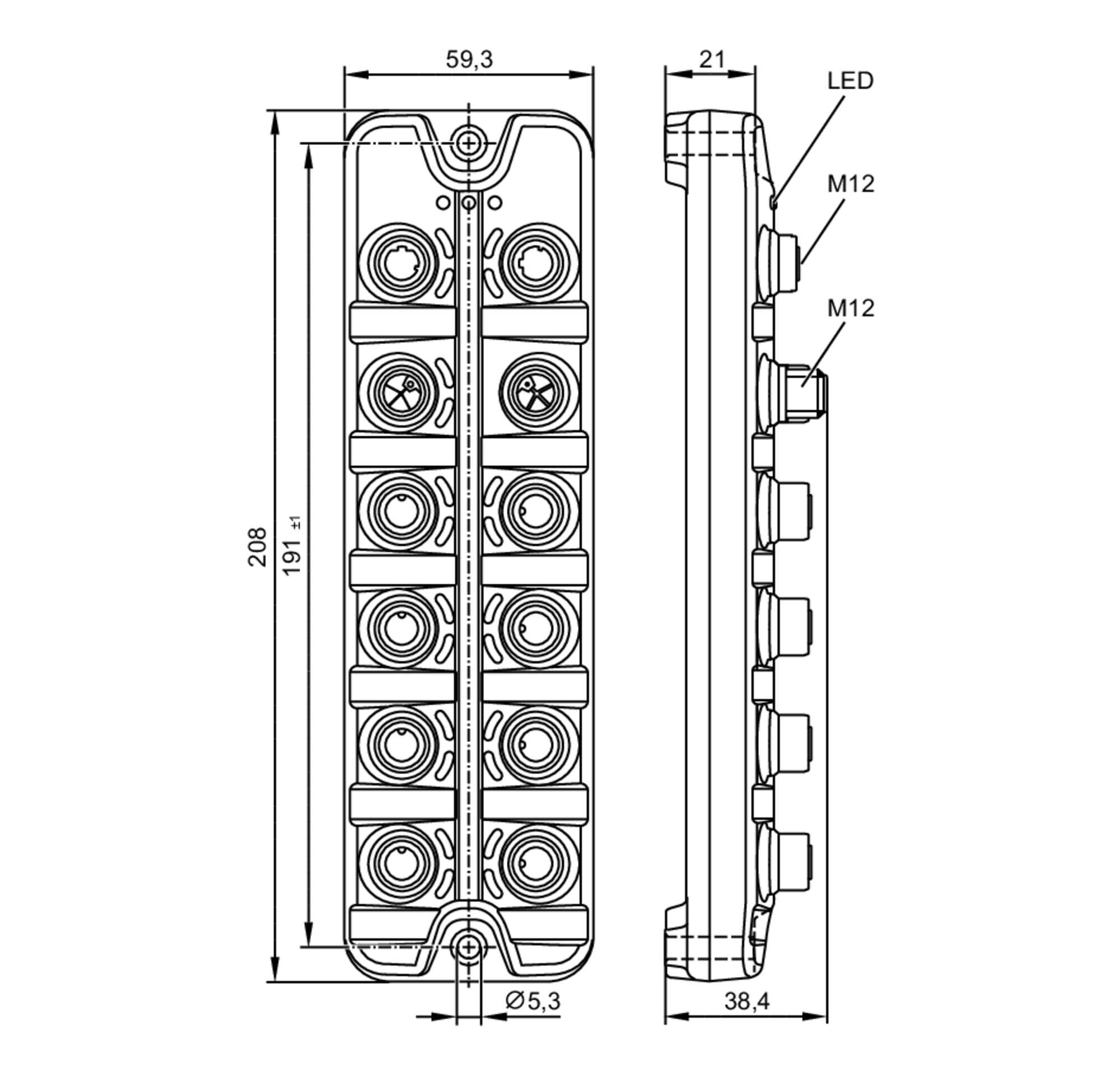 AL1422 - IO-Link master with EtherNet/IP interface - ifm