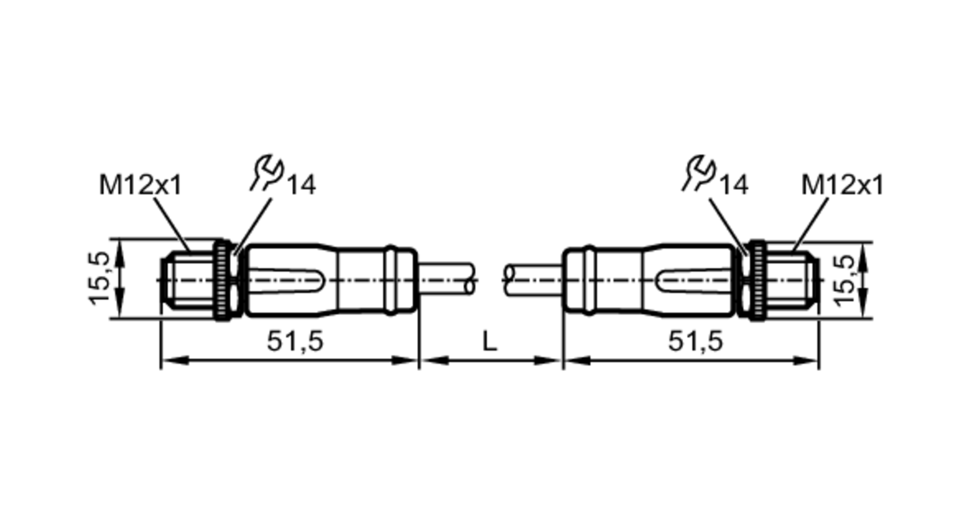 EVC907 - Connection cable - ifm