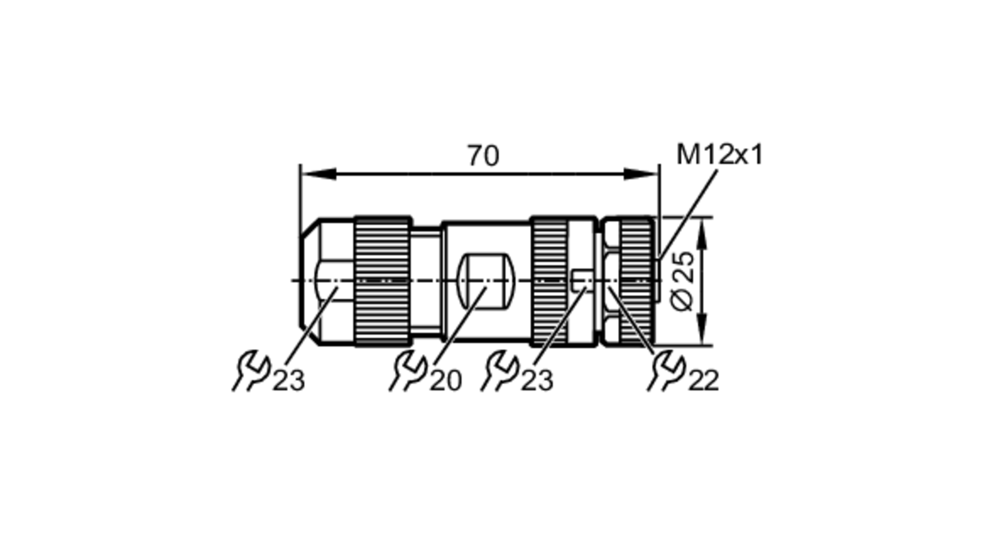 E12672 - Wirable socket - ifm