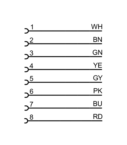 E12387 - Cable de conexión con conector hembra - ifm