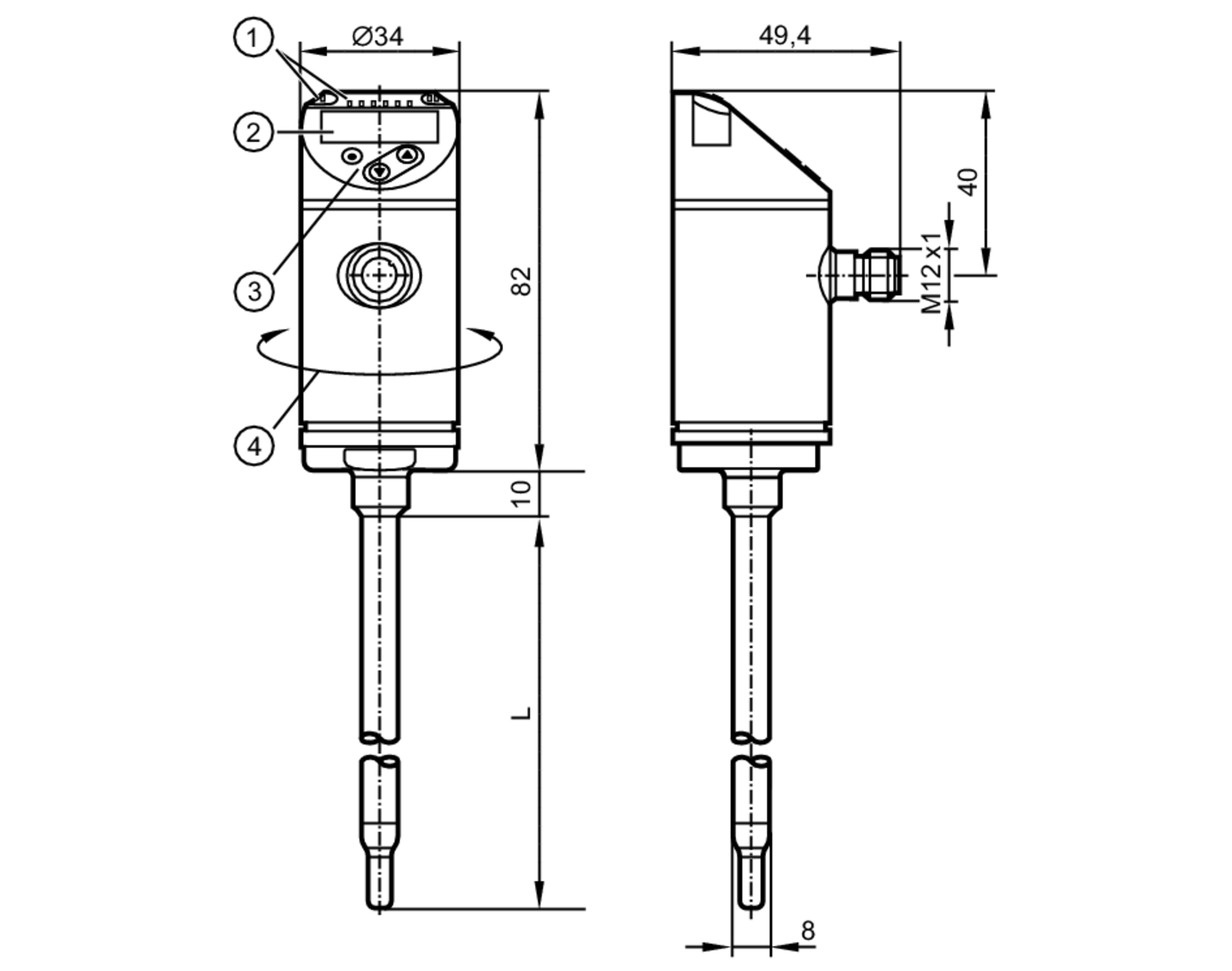 SA4100 - Sensor de caudal - ifm electronic