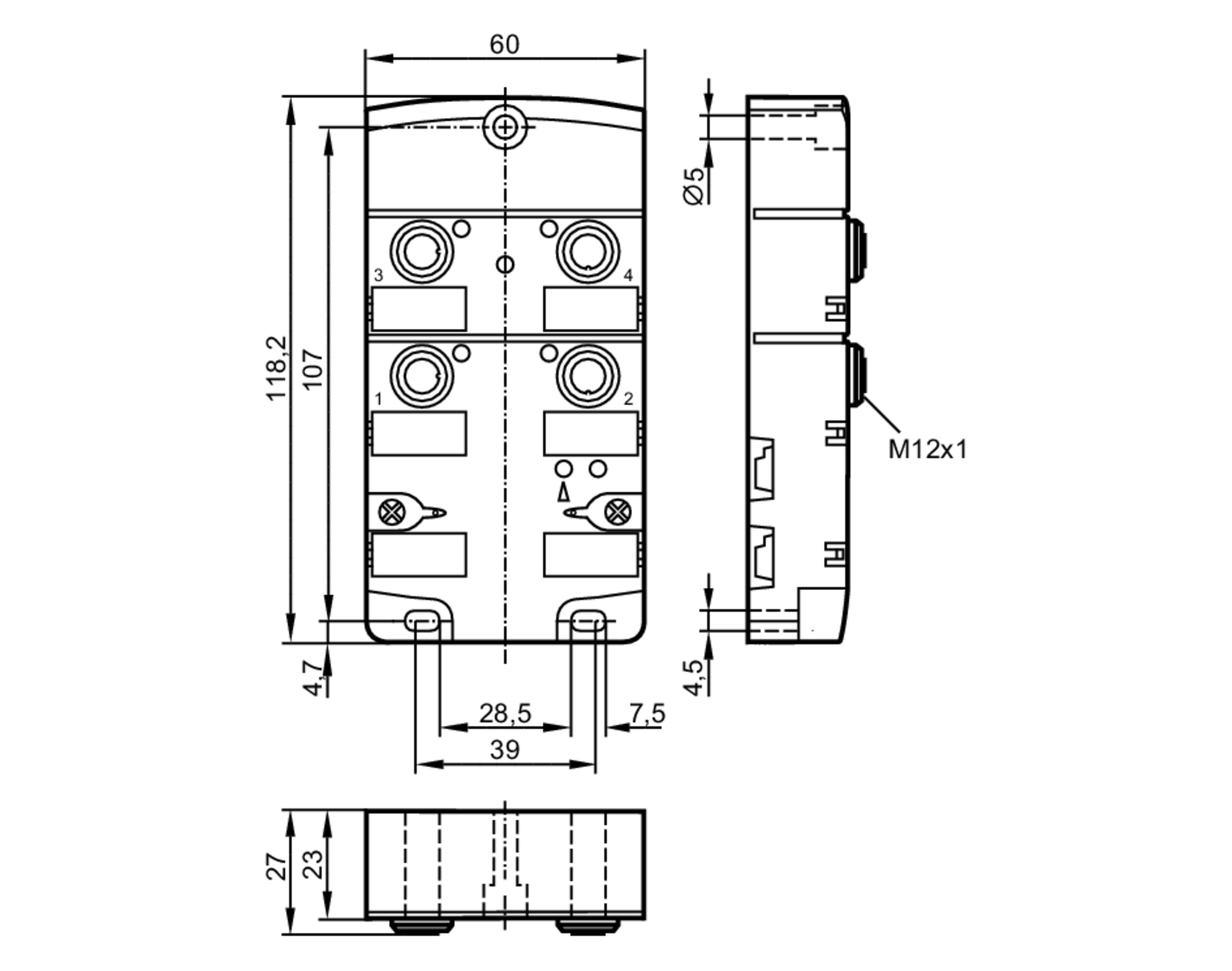 AC2474 - Módulo CompactLine AS-Interface - ifm