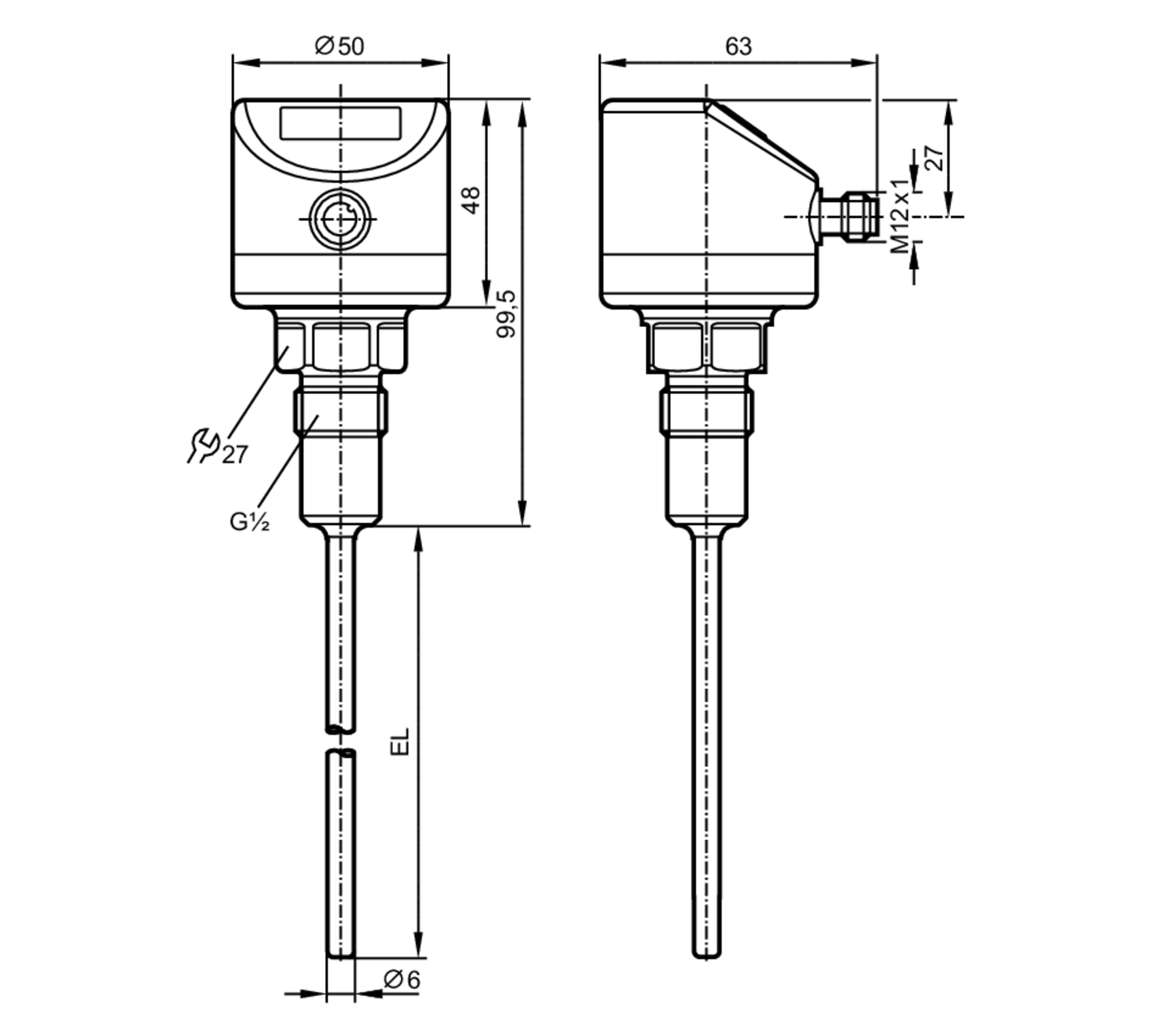 TD2517 - Transmetteur de température avec afficheur - ifm electronic