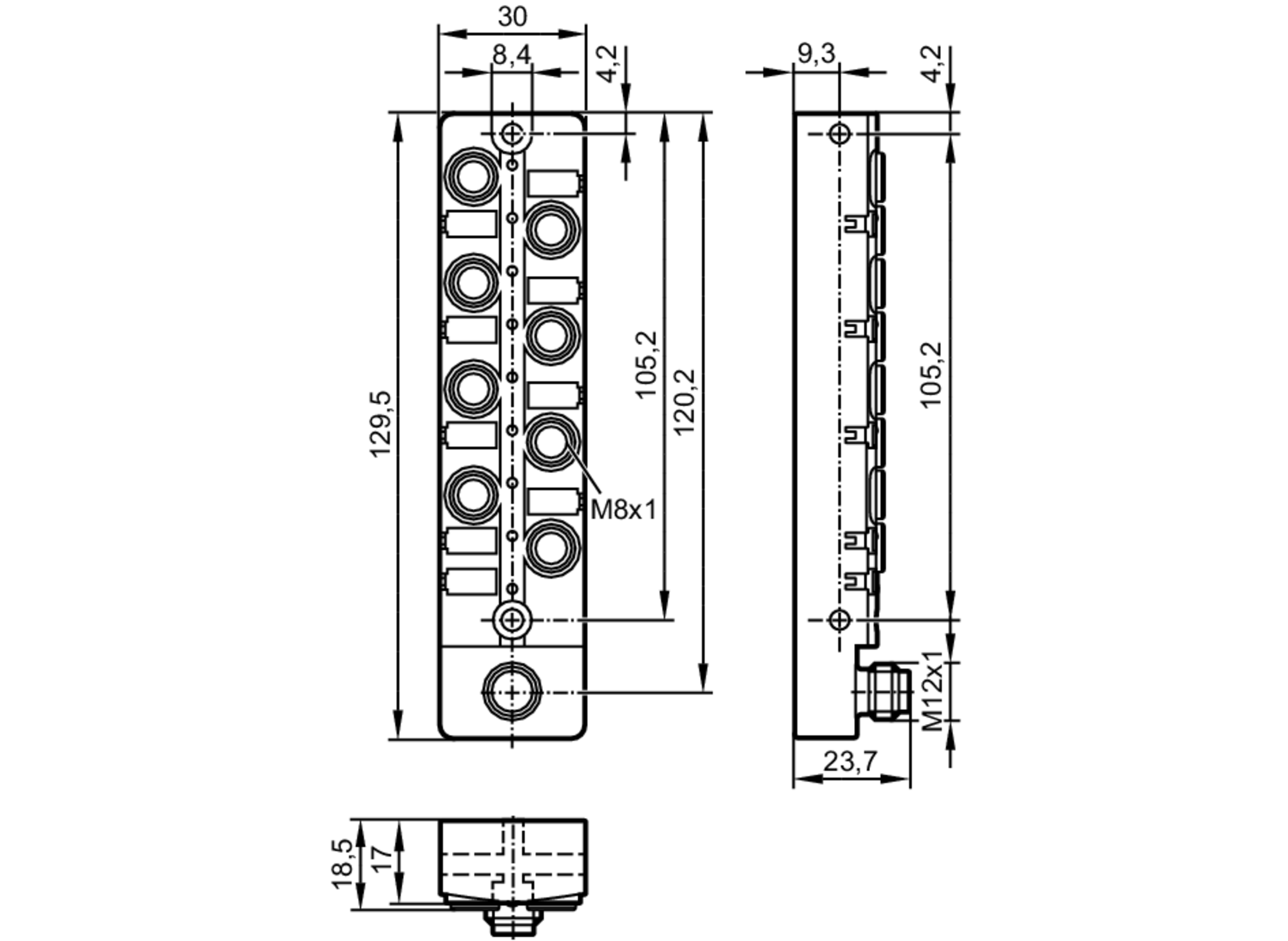 AL2411 - Module IO-Link CompactLine - ifm