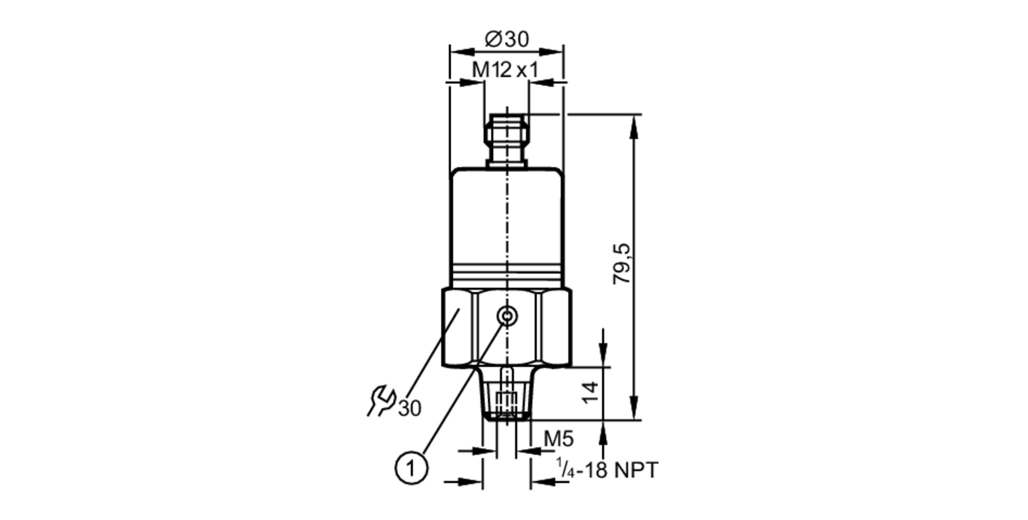 PX3224 - Pressure transmitter with ceramic measuring cell - ifm