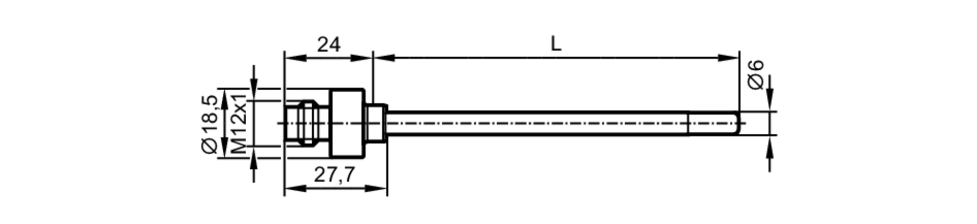 TT6281 - Temperature probe sensor - ifm