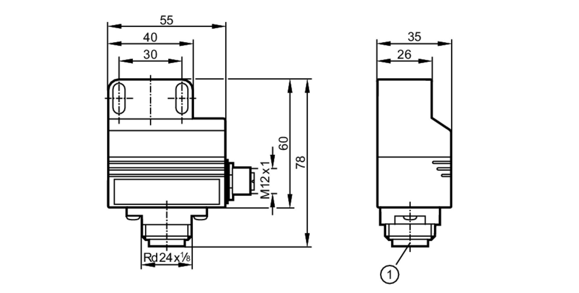 IN5334 - Inductive dual sensor for valve actuators - ifm