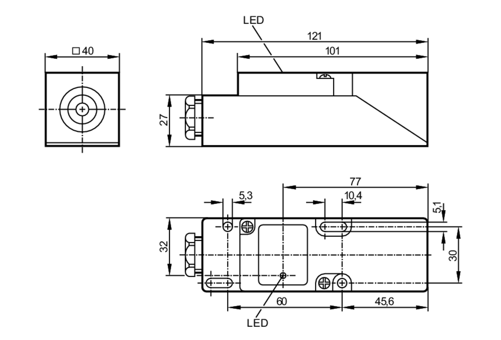 IM0010 - Inductive sensor - ifm
