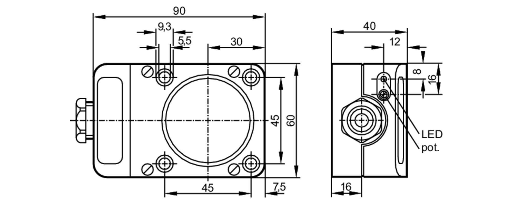 IC0003 - Inductive sensor - ifm