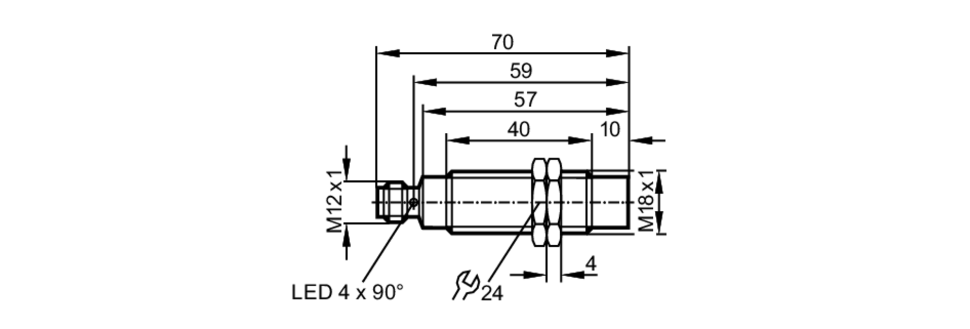 IGM201 - Inductive sensor - ifm
