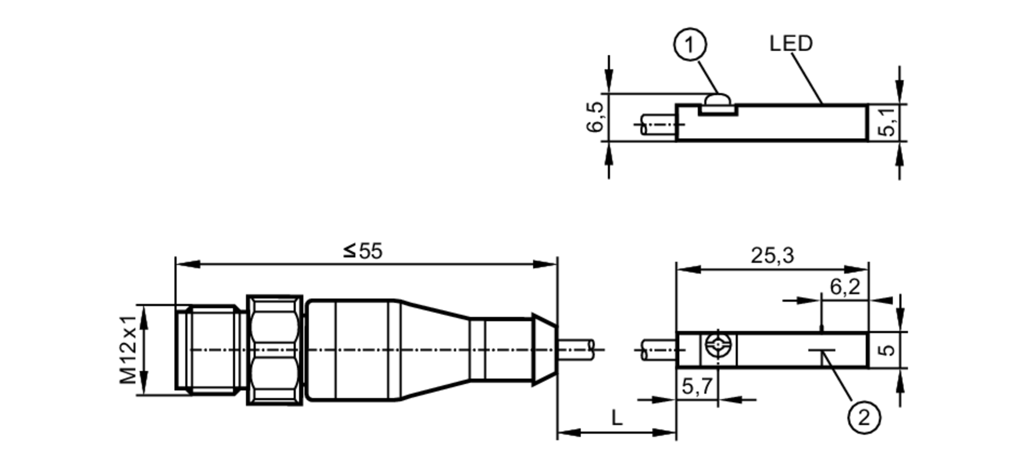 MK5111 - T-slot cylinder sensor - ifm