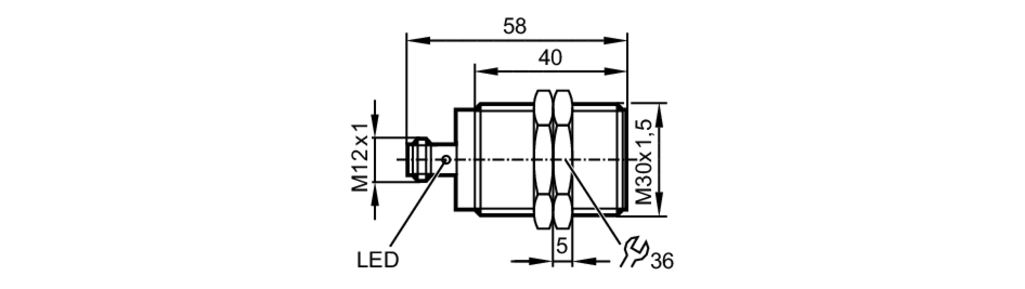 II0366 - Inductive sensor - ifm