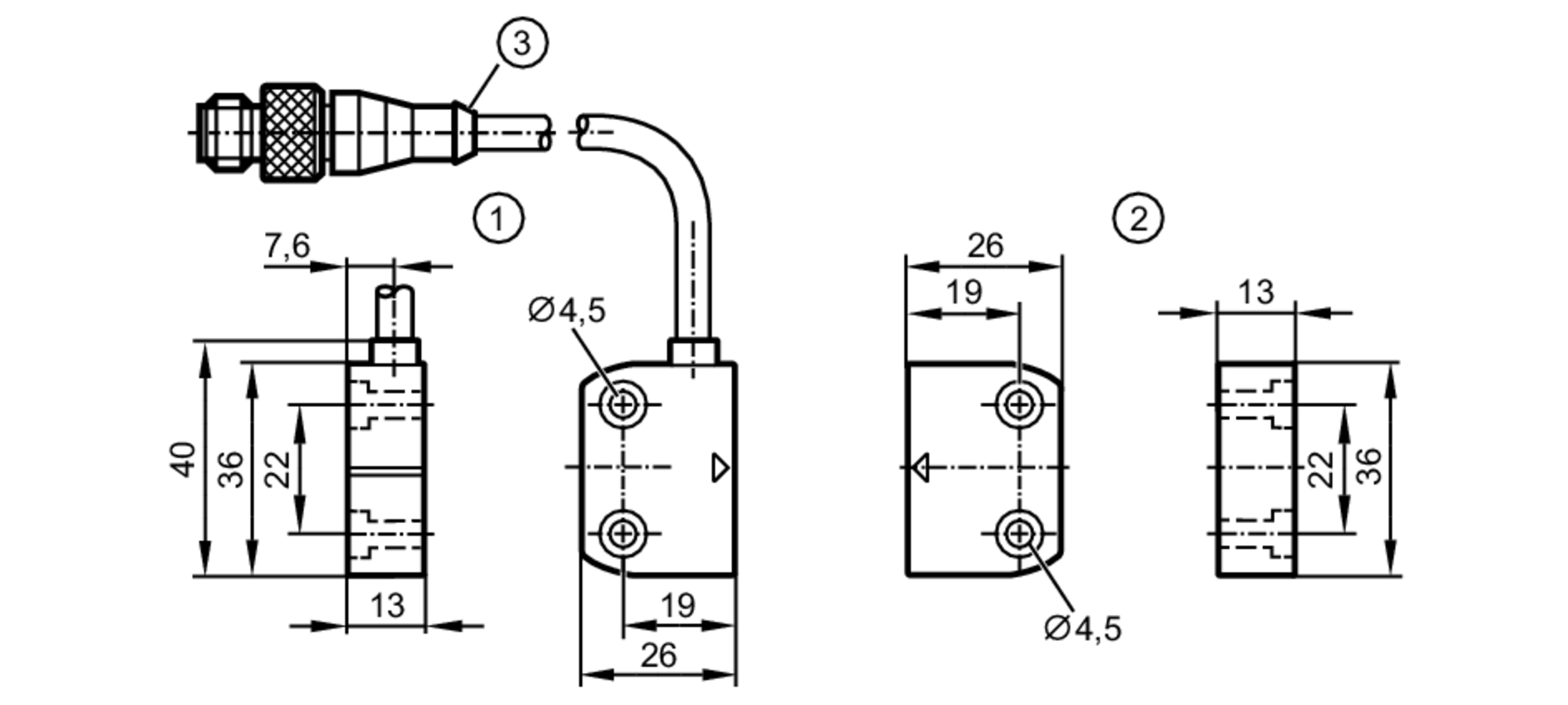 MN207S - Magnetically coded sensor - ifm