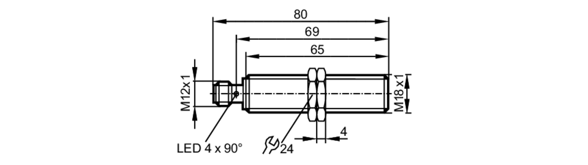 IG5554 - Inductive sensor - ifm