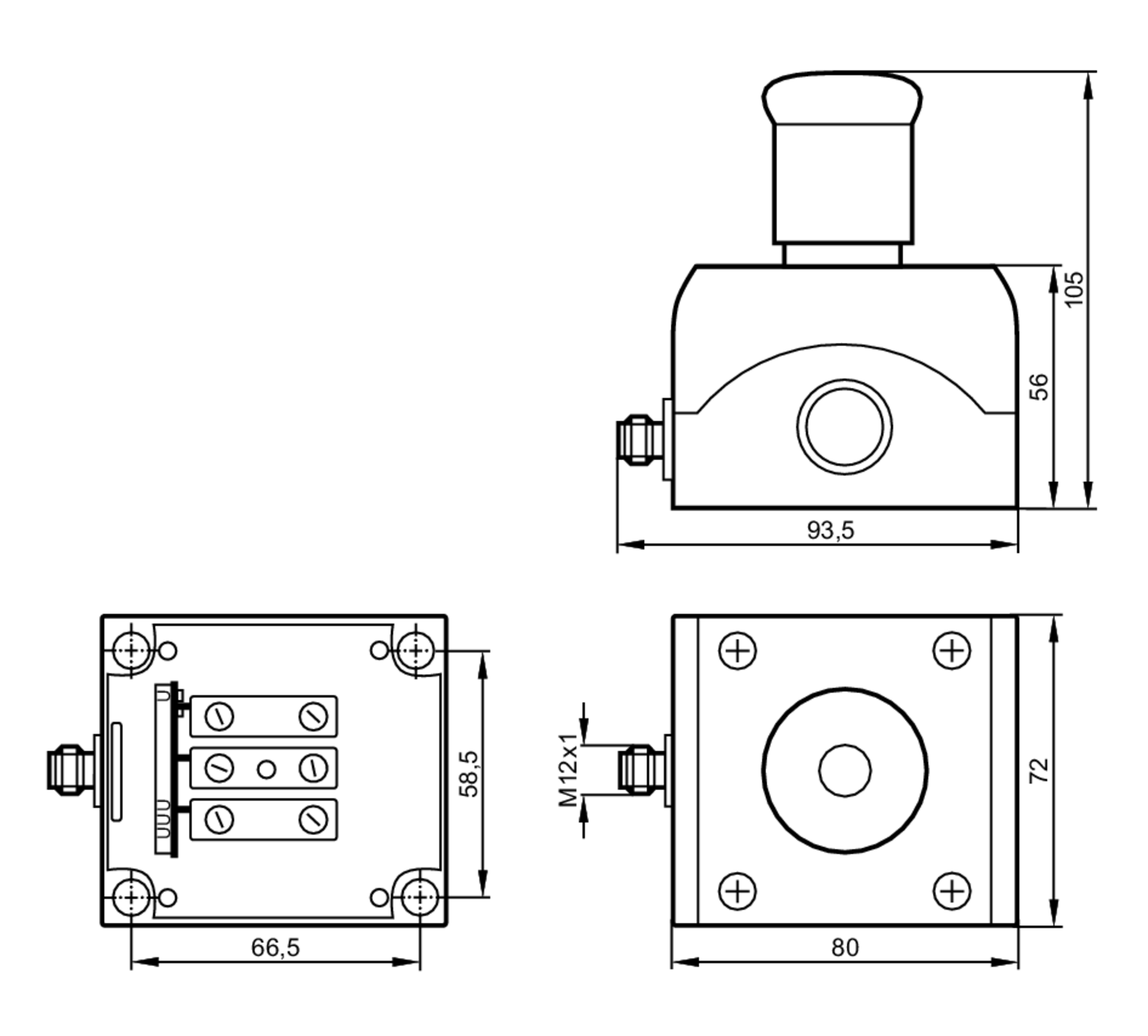 AC010S - illuminated E-STOP with integrated AS-i connection - ifm