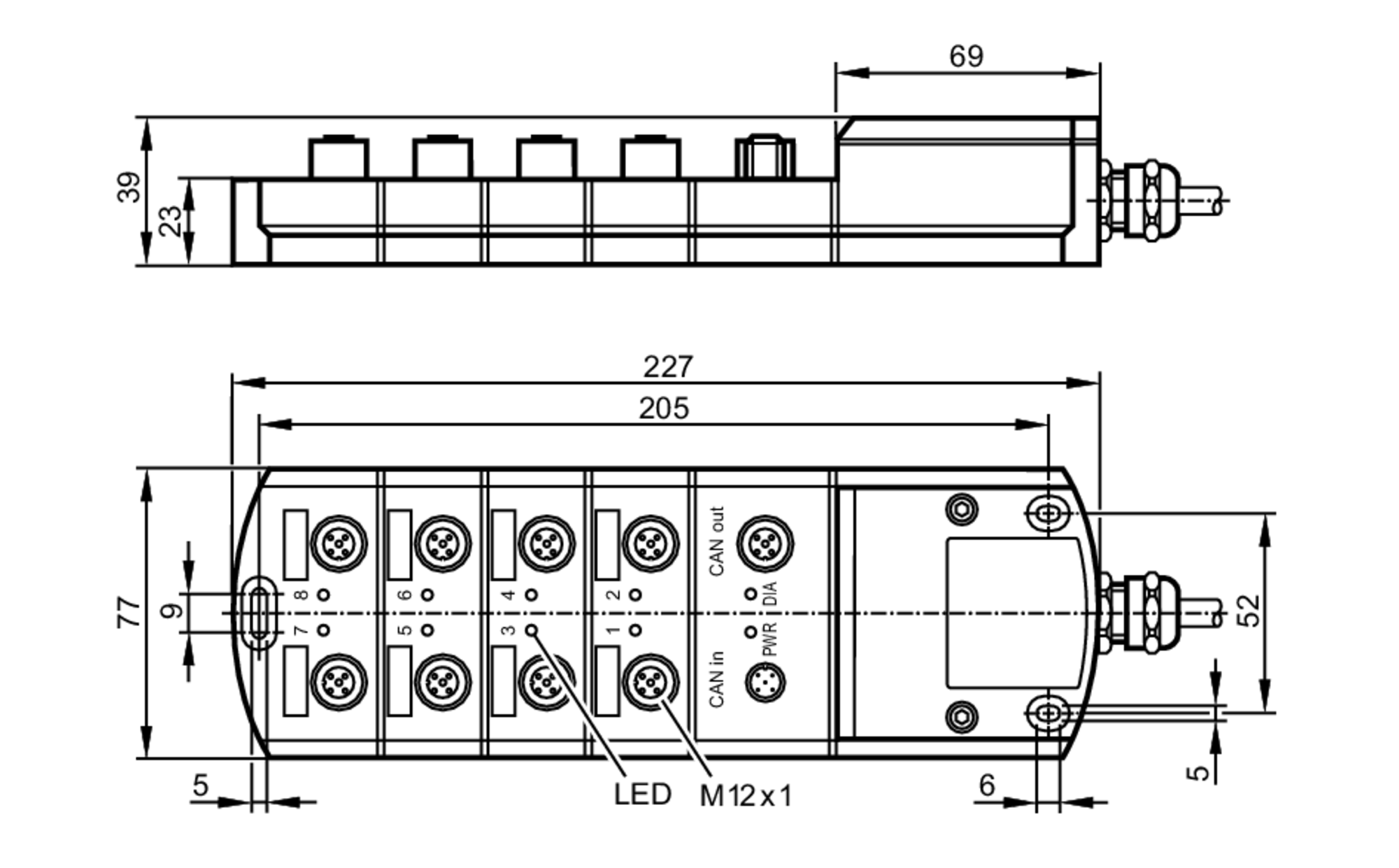 CR2031 - output module for mobile machines - ifm