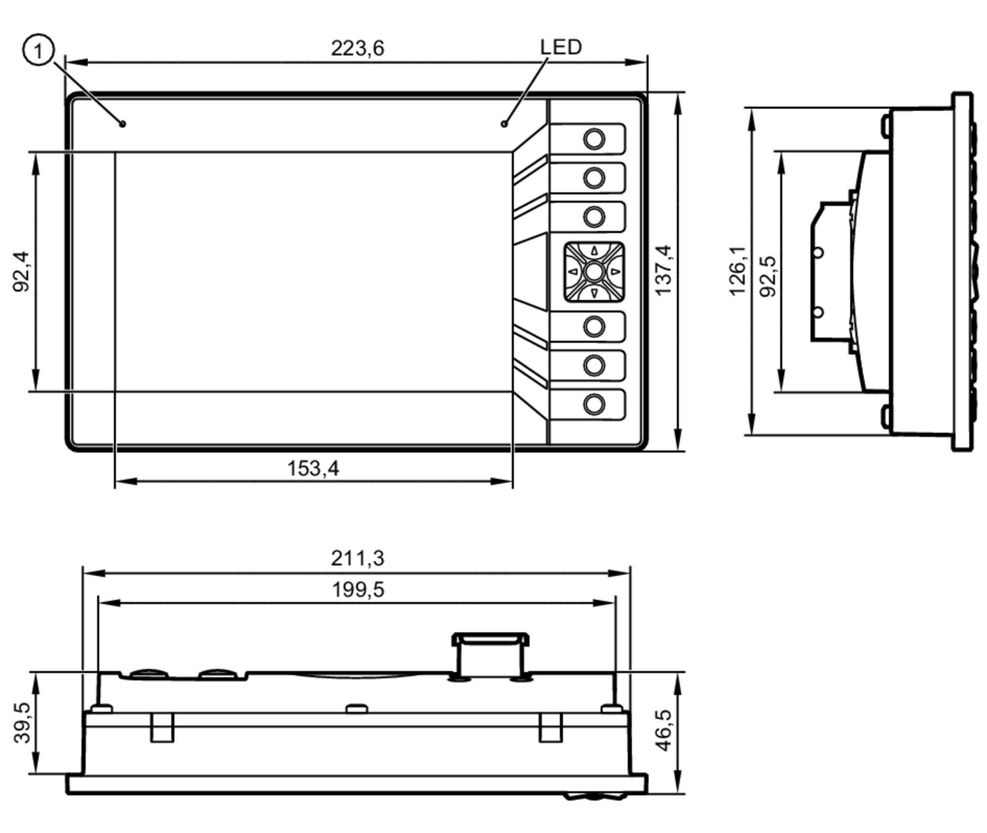 CR1077 - Programmable graphic display for controlling mobile machines - ifm