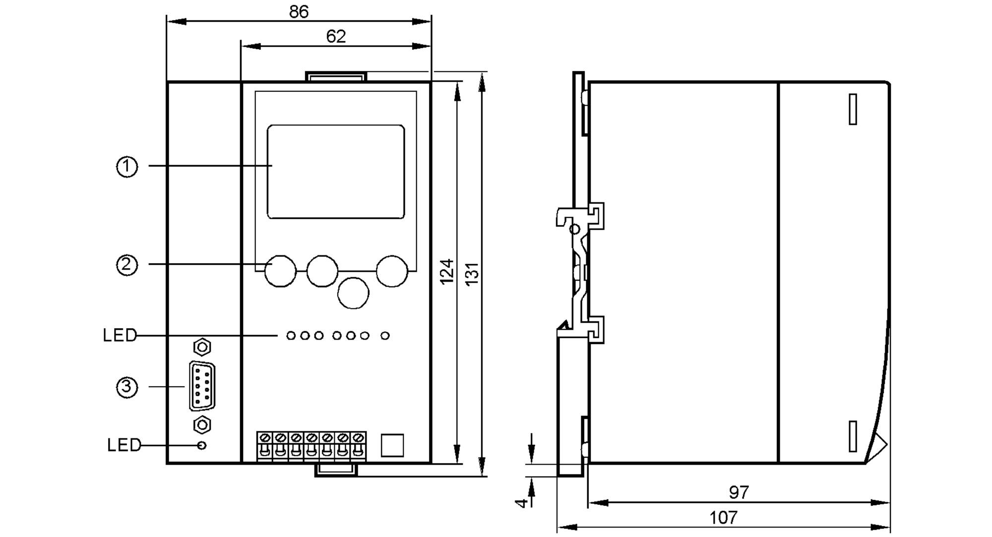 AC1326 - AS-Interface PROFIBUS DP gateway - ifm