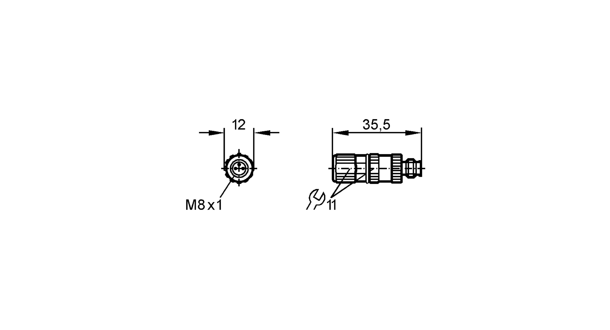 E11550 - Wirable plug - ifm