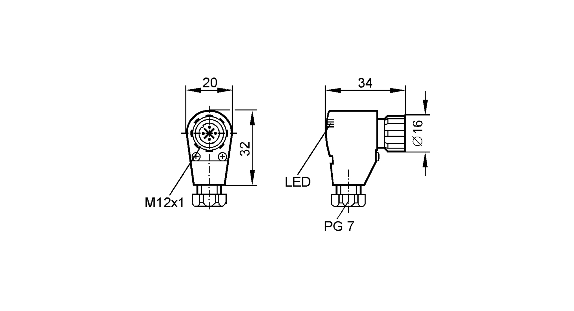 E10092 - Wirable socket - ifm