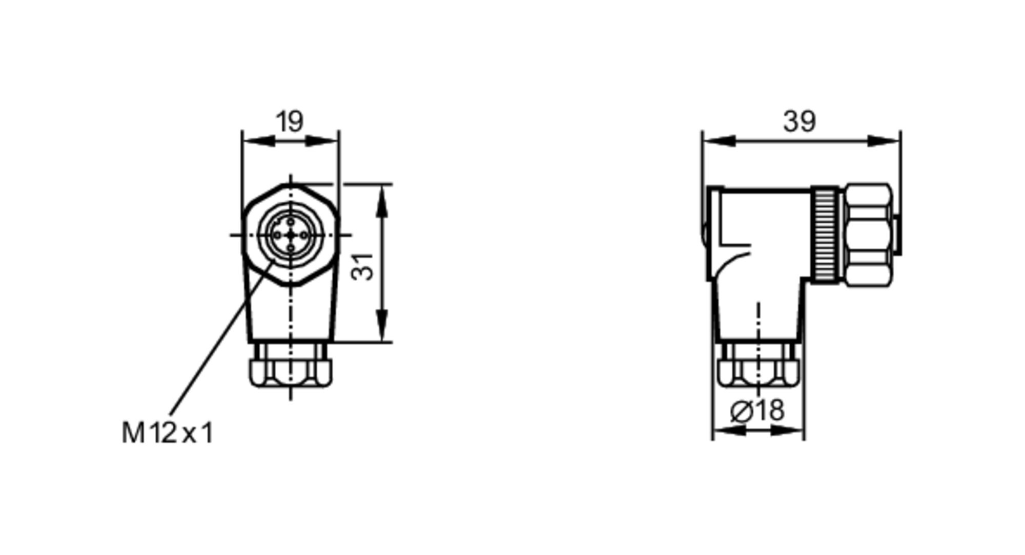 E11252 - Wirable socket - ifm