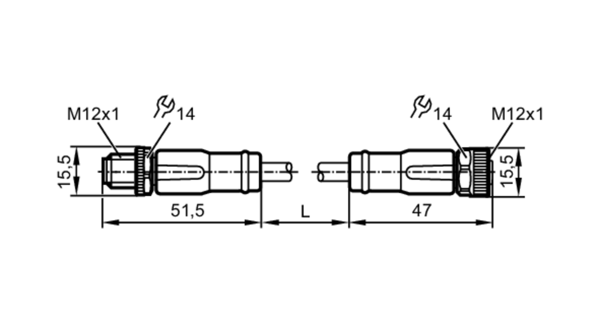EVC949 - Connection cable - ifm