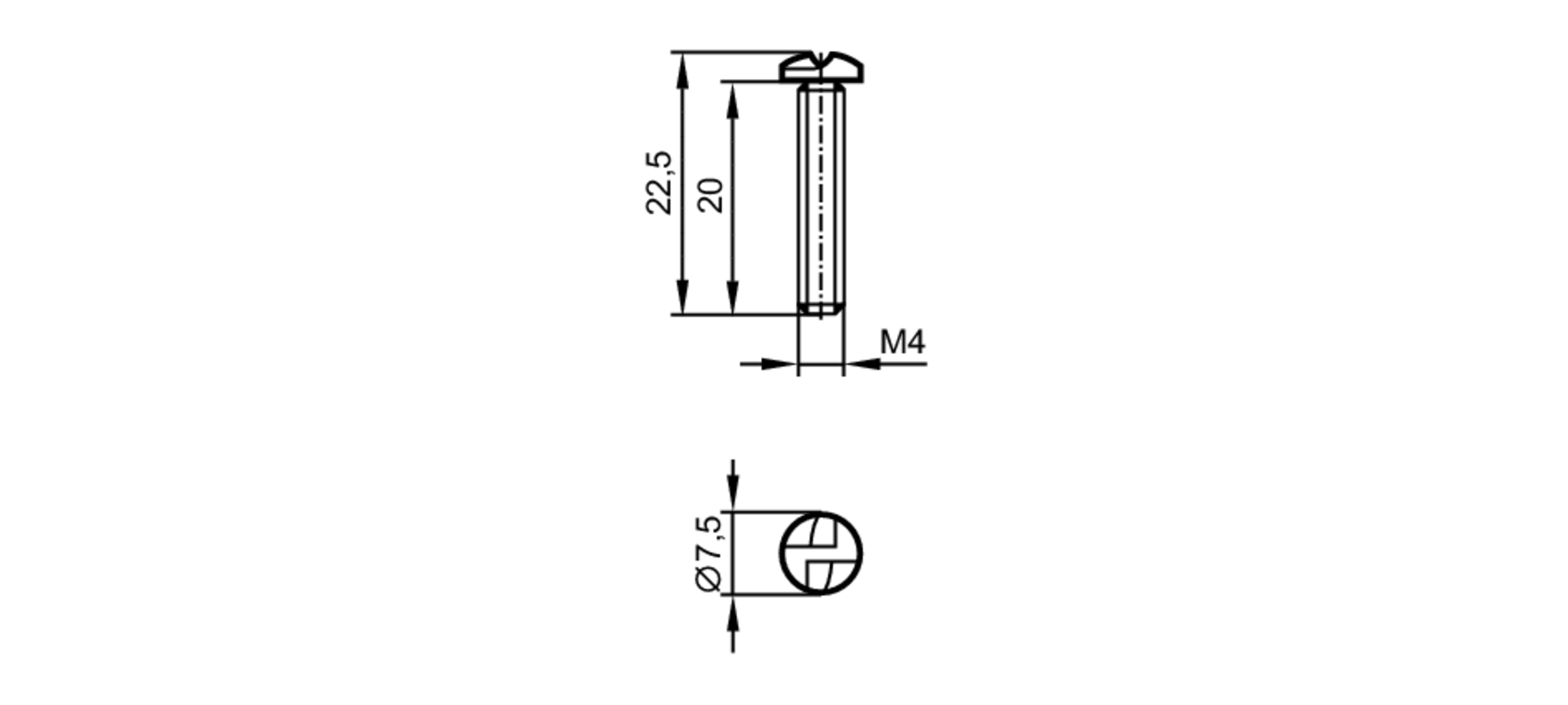 E12584 - Non-removable screw - ifm