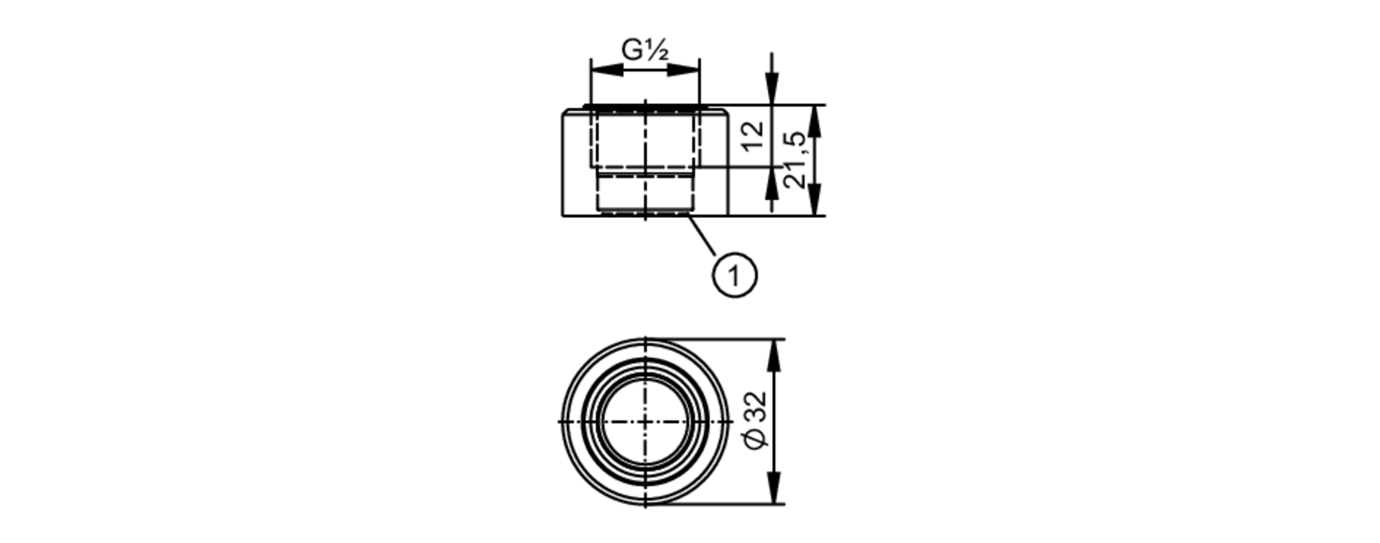 E30509 - Welding adapter for process sensors - ifm