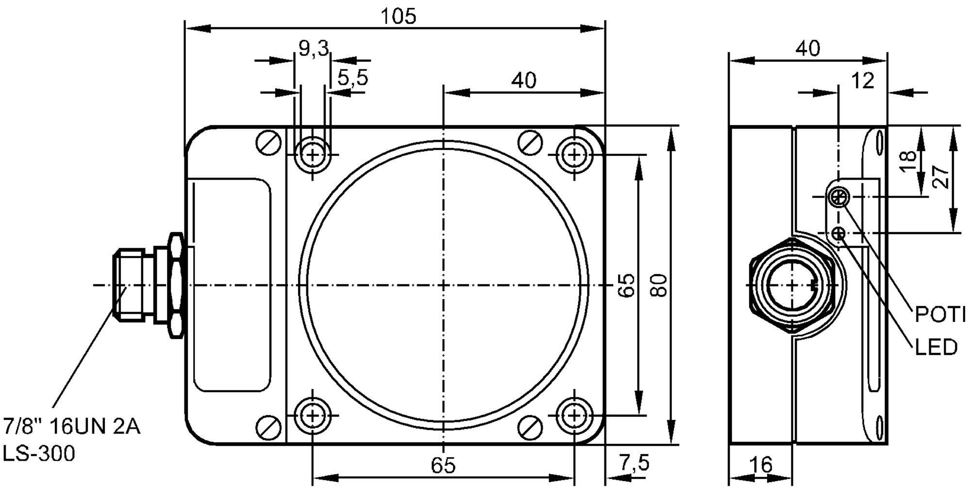 ID0026 - Inductive sensor - ifm