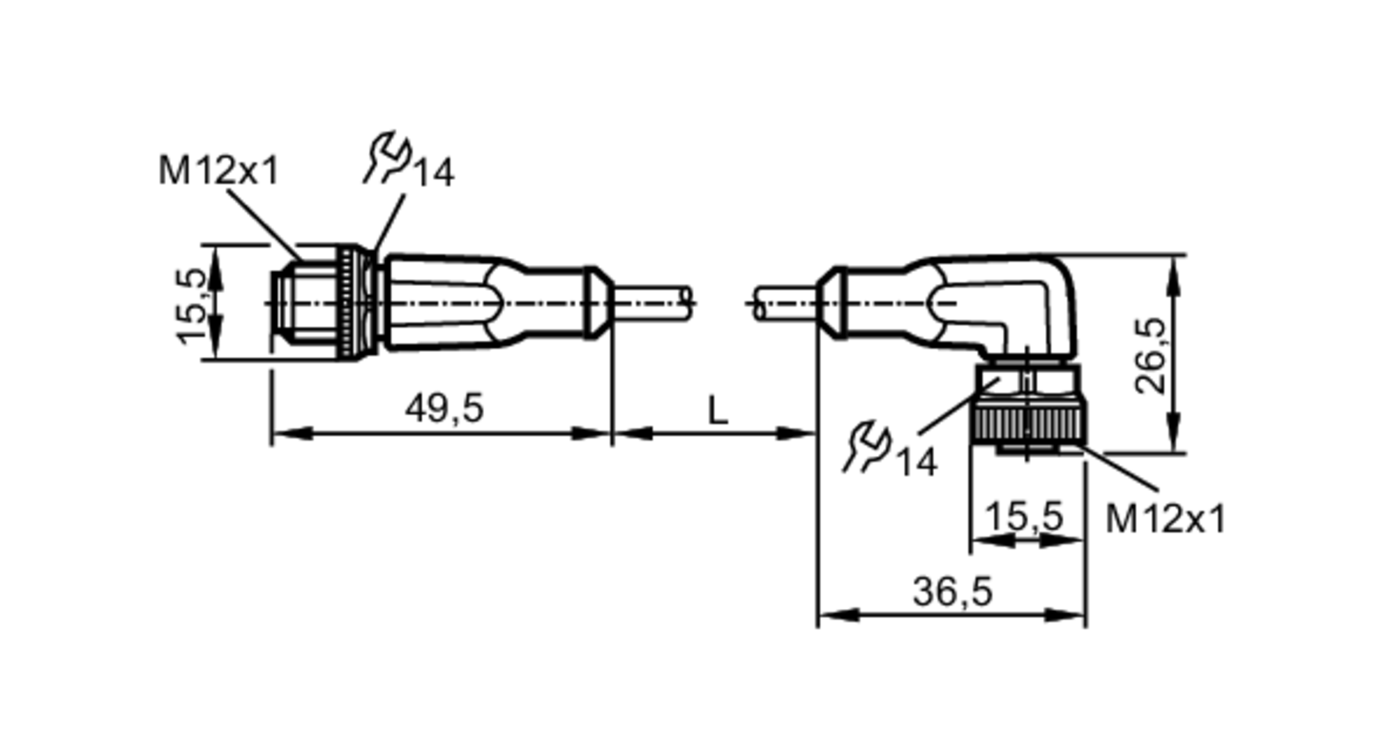 EVC047 - Connection cable - ifm