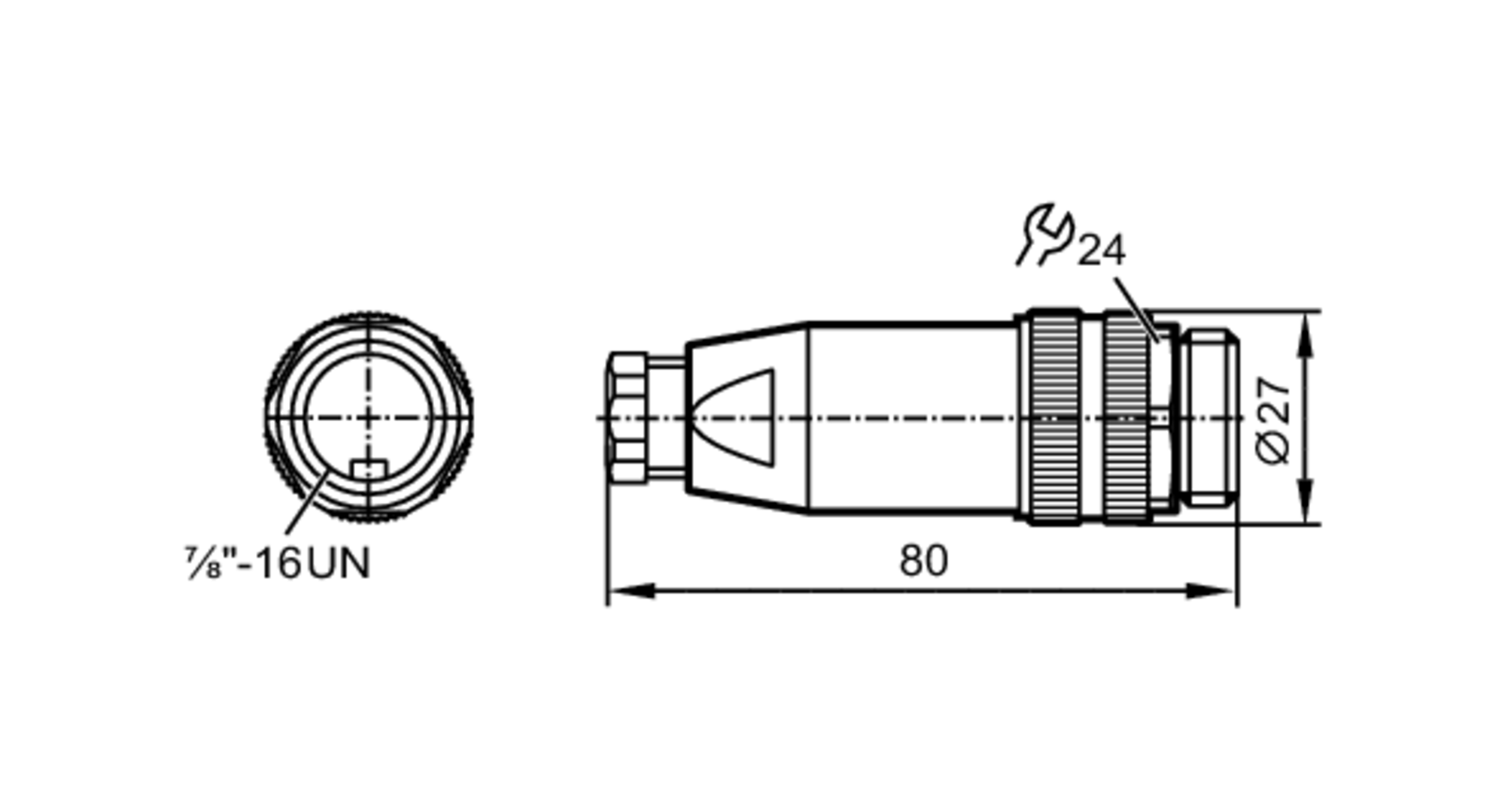 E12775 - Wirable plug - ifm