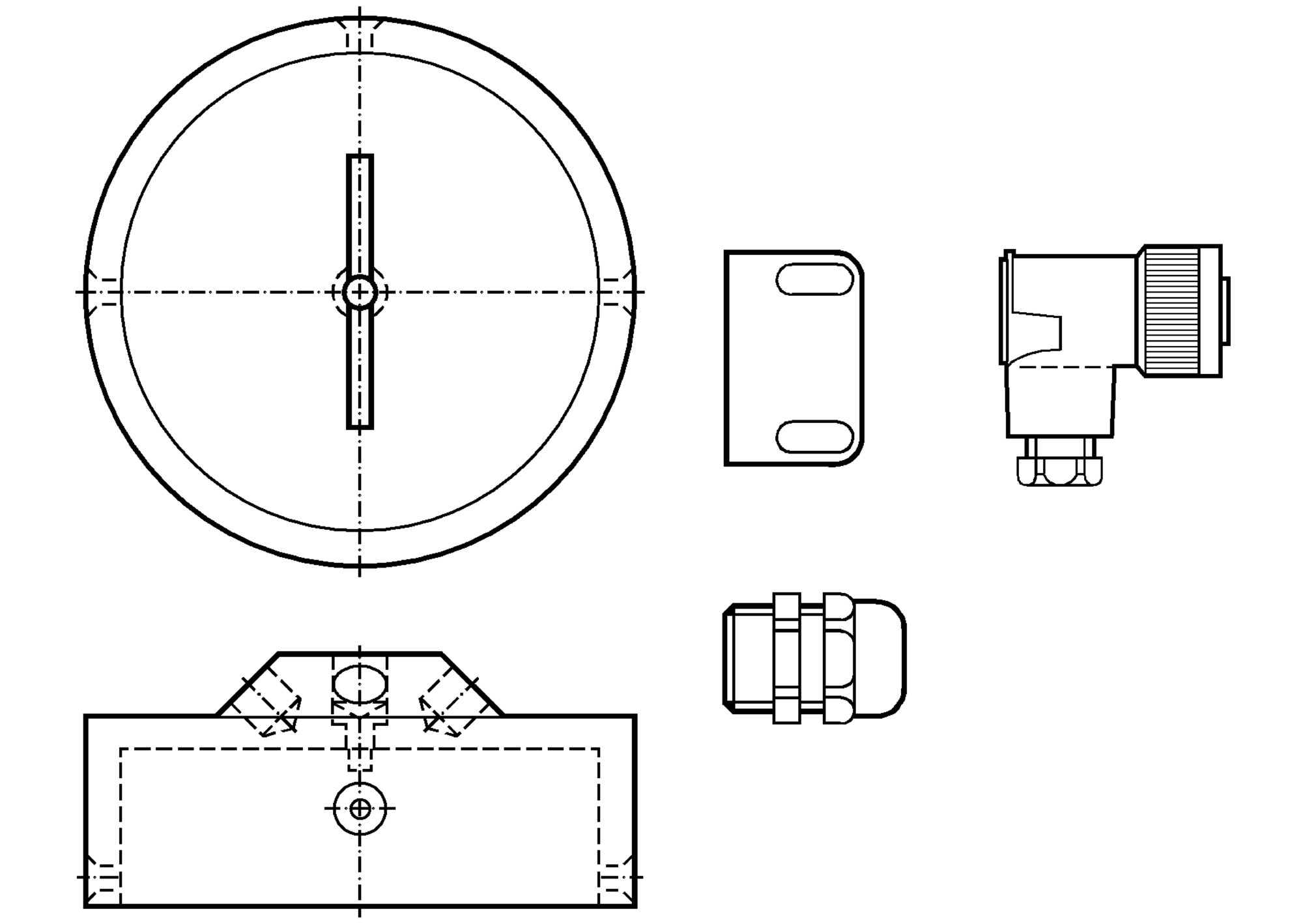 E10581 - Target puck mounting set for valve actuators - ifm
