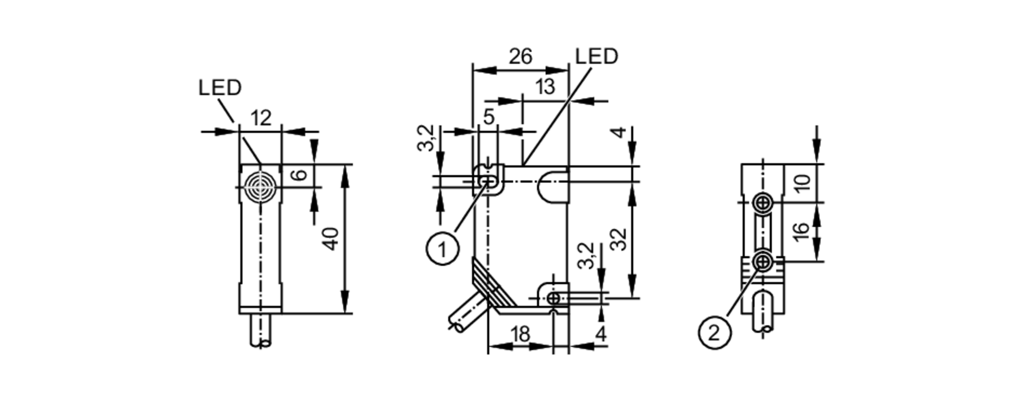 IN5135 - Inductive sensor - ifm