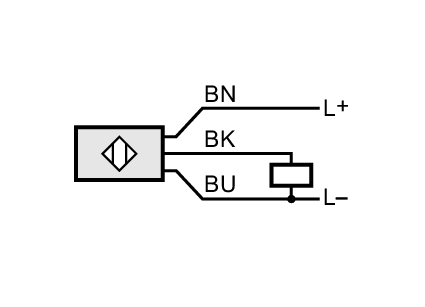 O6H200 - Diffuse reflection sensor with background suppression - ifm