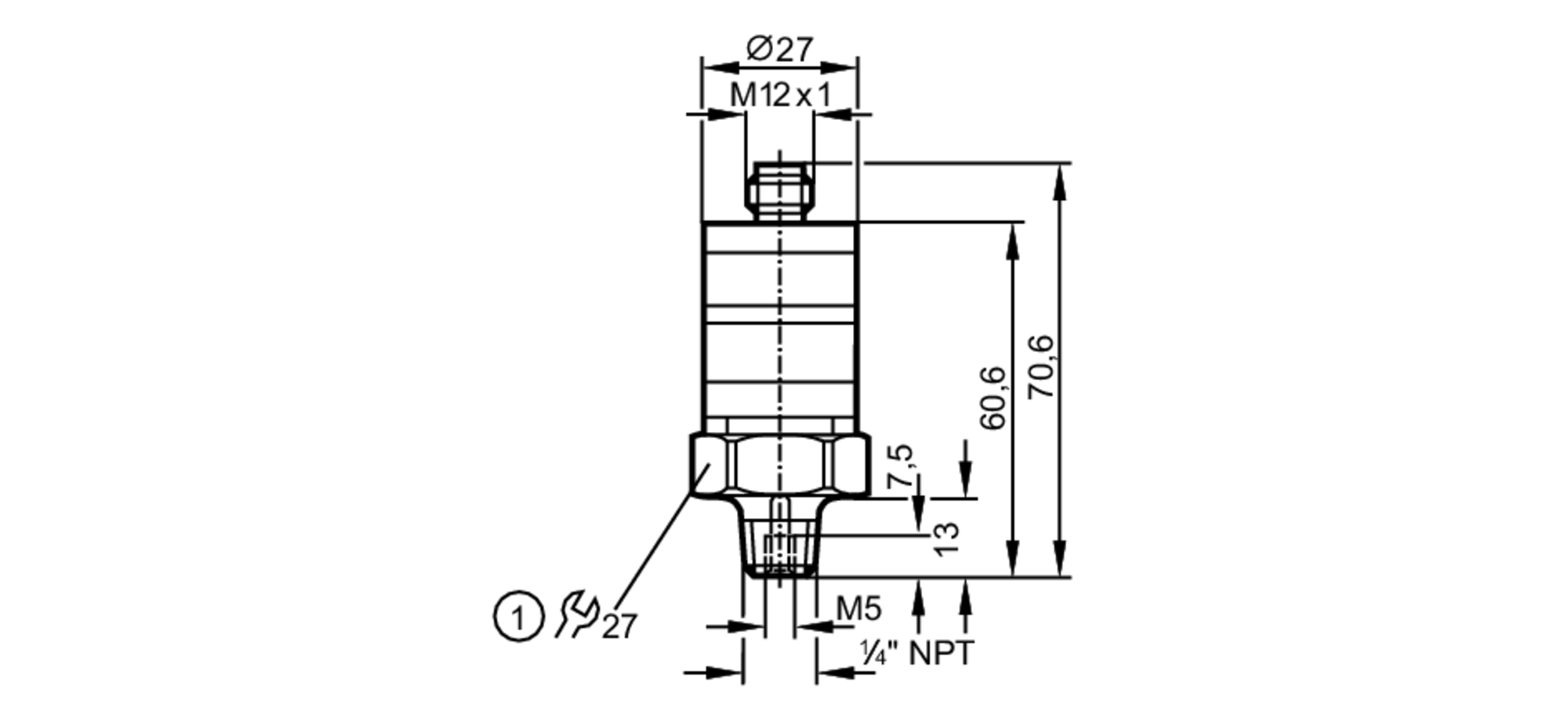 PK6224 - Pressure switch with intuitive switch point setting - ifm