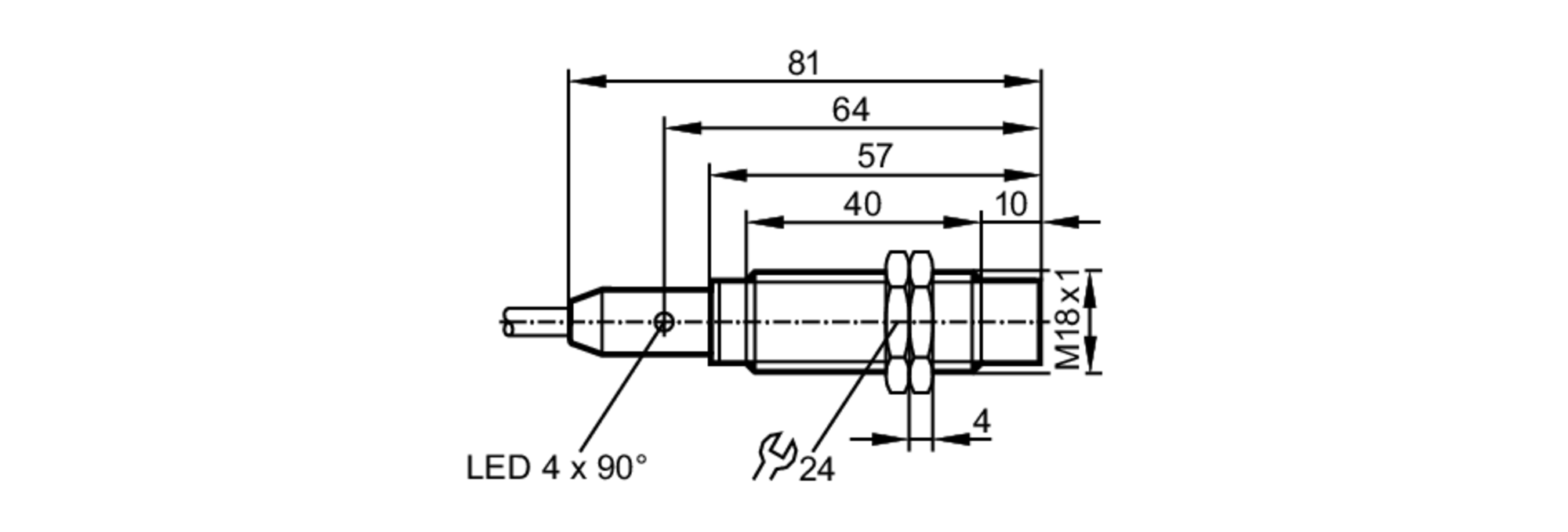 IGM203 - Inductive sensor - ifm
