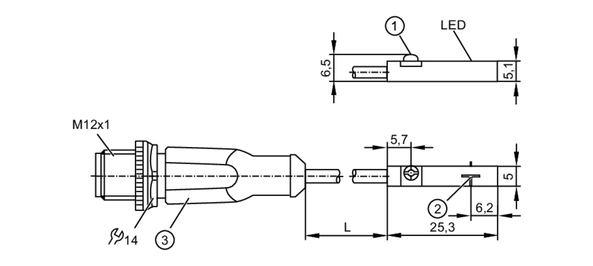 MK5196 - T-slot cylinder sensor - ifm