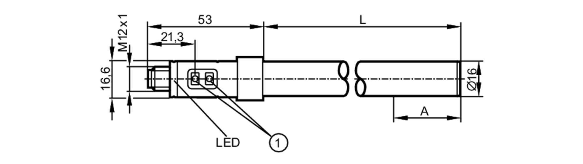 LI5141 - Sensor for point level detection - ifm