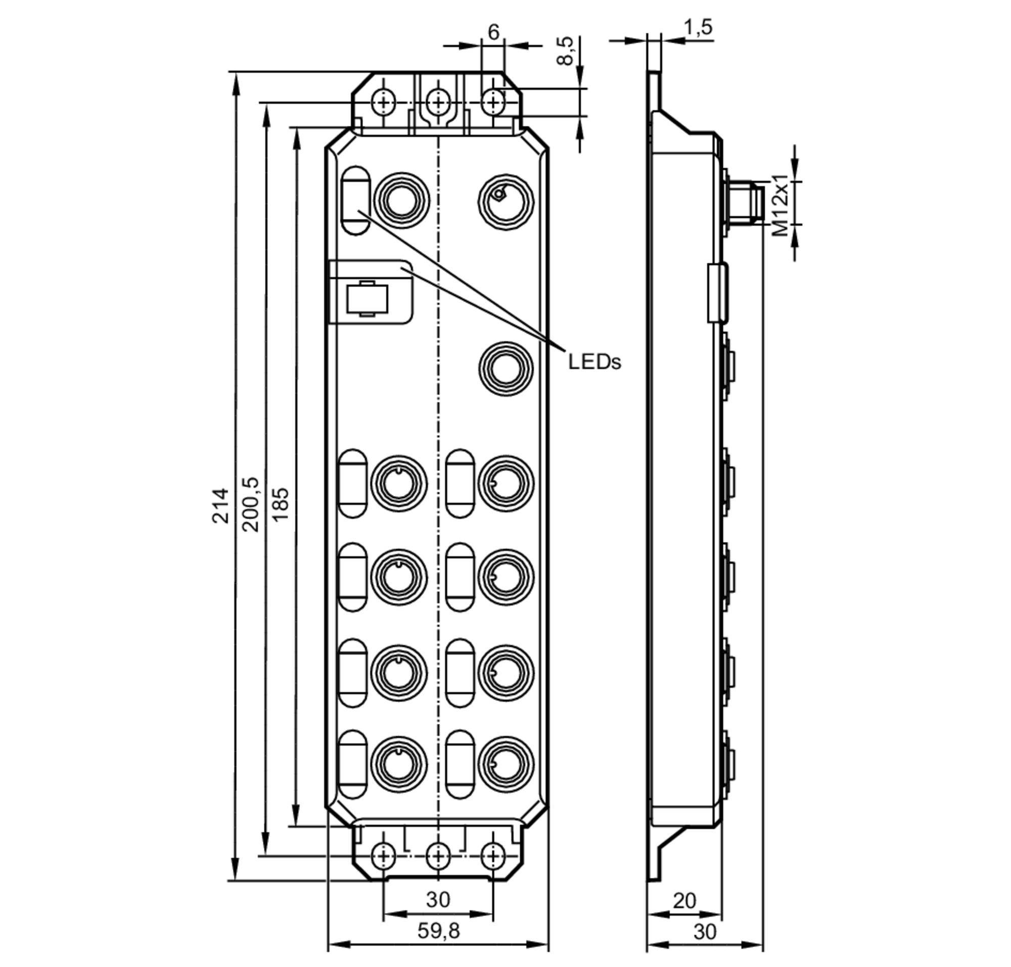 AL200S - PROFIsafe IO-Link module - ifm