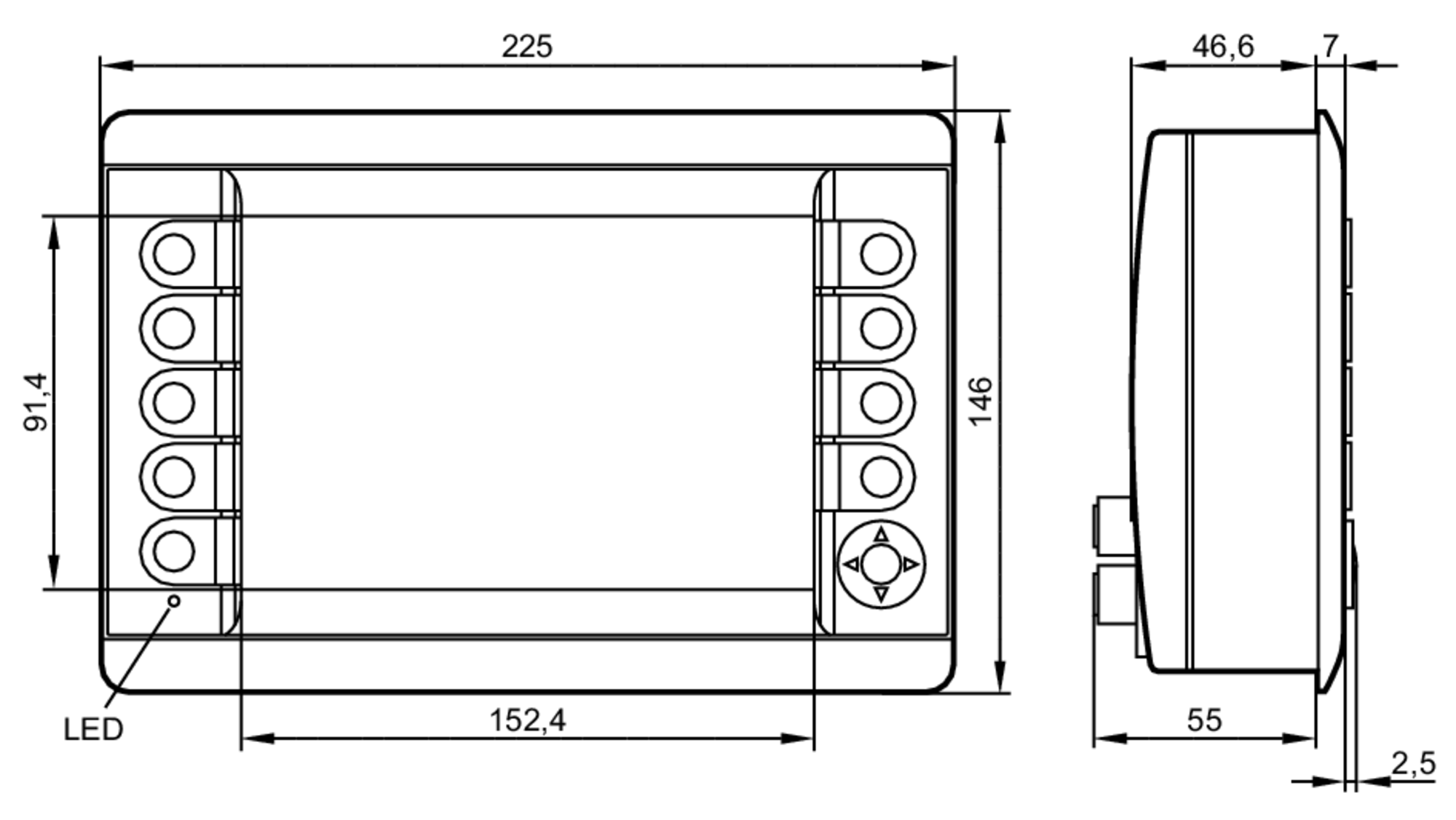 CR1085 - Programmable graphic display for controlling mobile machines - ifm