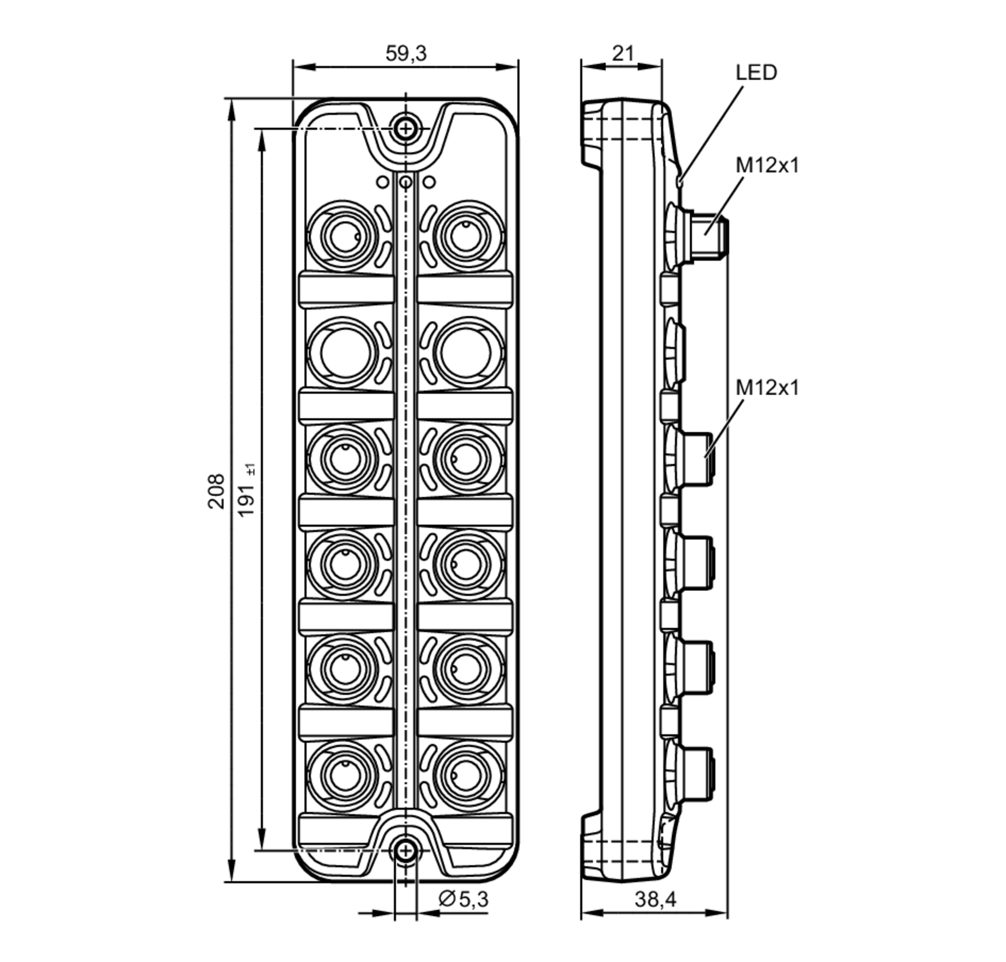 AL2325 - IO-Link input/output module - ifm