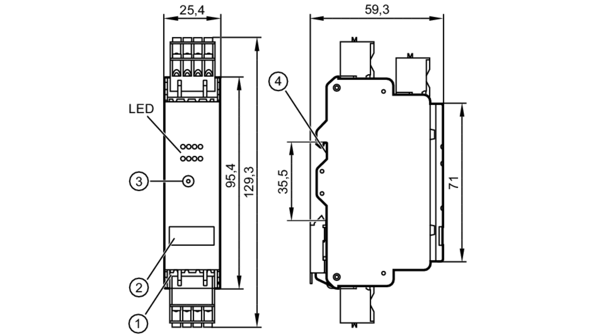AC3202 - Modulo AS-i per quadro elettrico - ifm electronic