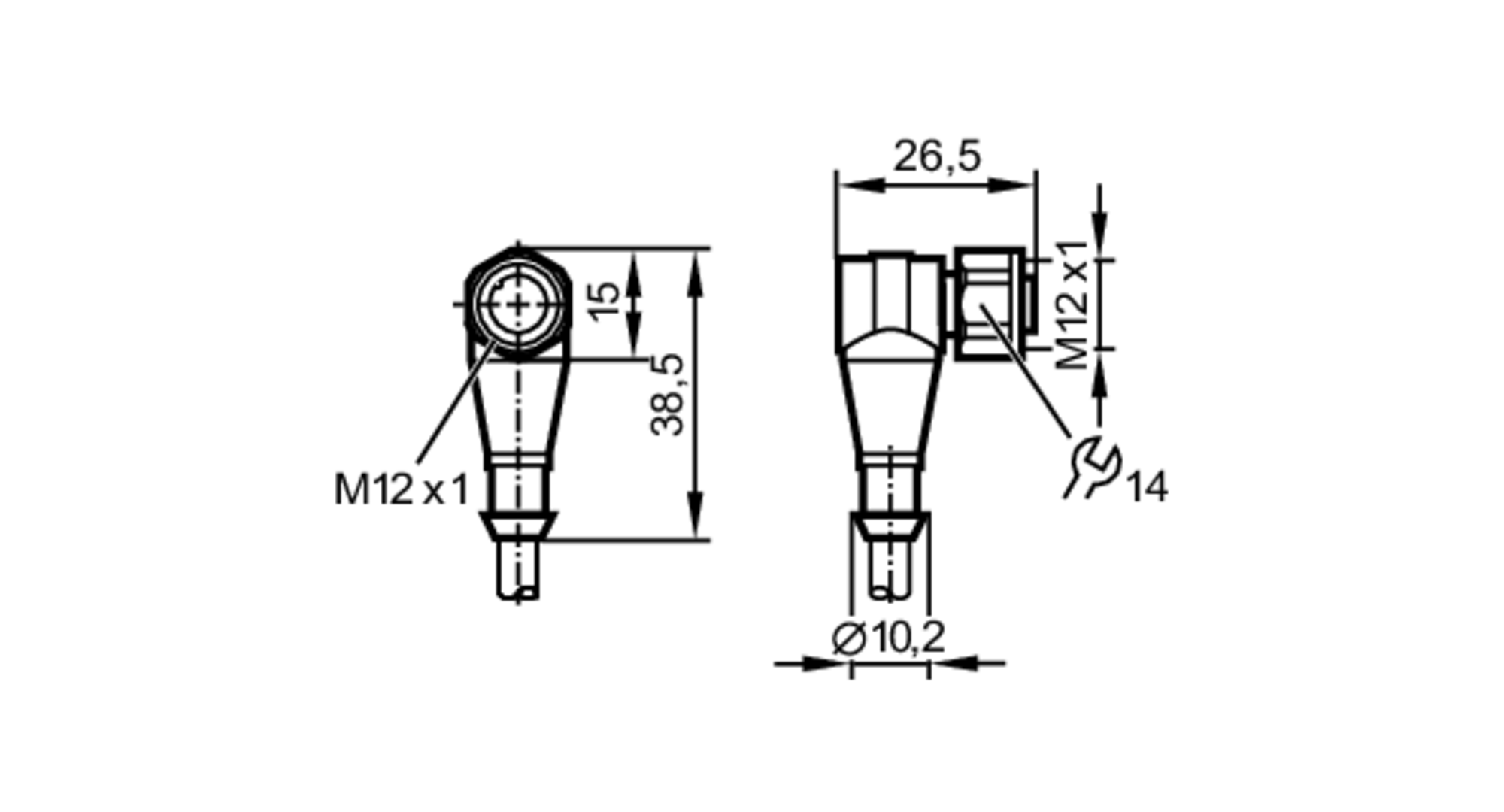 E10700 - コネクタ(ソケット) - ifm