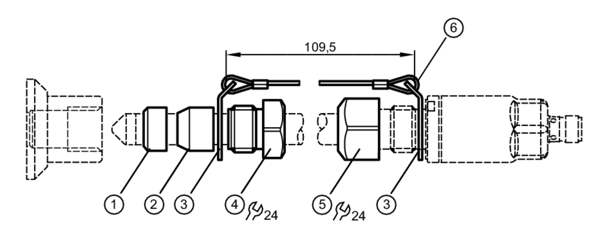 E43349 - クランプアダプタ - ifm