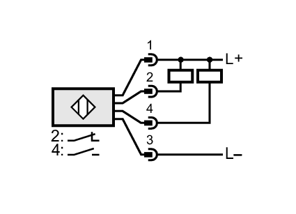 O5D102 - Sensor de distancia óptico - ifm electronic