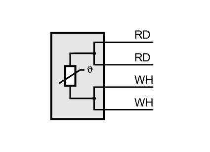 TS522A - Sensor de temperatura con cable y sonda plana - ifm