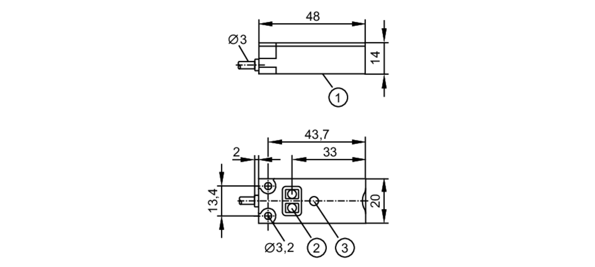 KQ6001 - Detector capacitivo - ifm