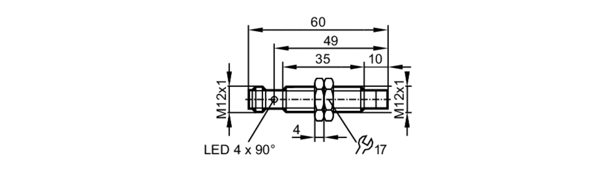 IFS286 - Detector inductivo - ifm
