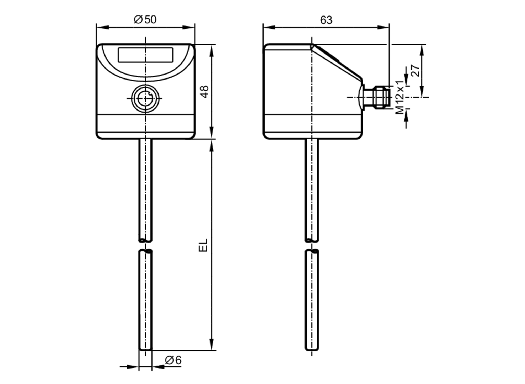 TD2211 - Temperature transmitter with display - ifm